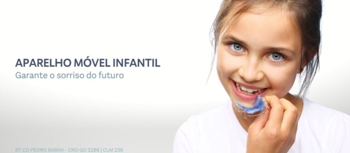 Aparelho móvel infantil - Barini Odontologia
